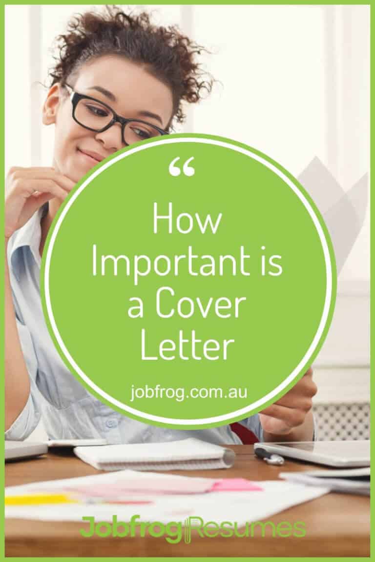 How Important is a Cover Letter